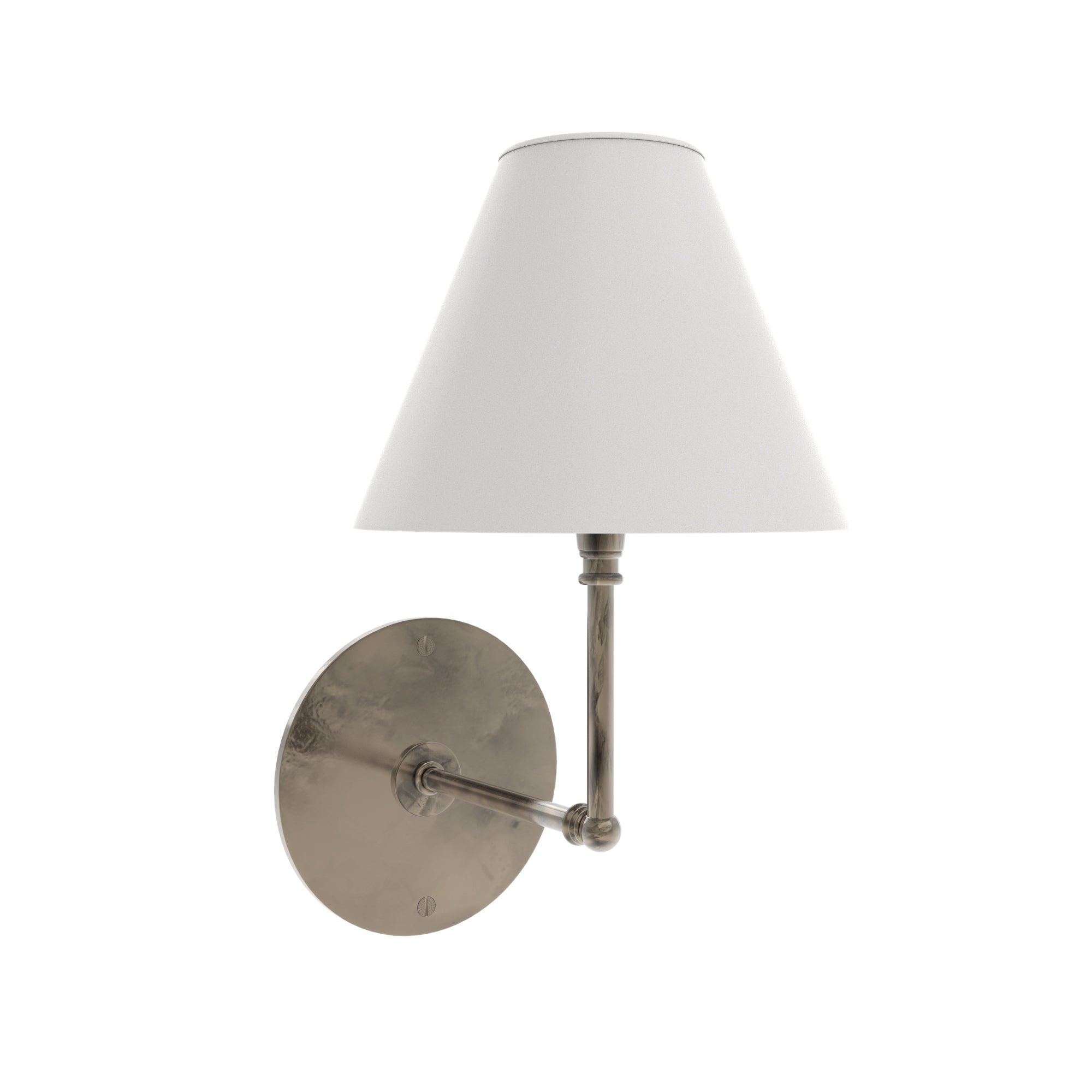 Petite Sconce - Round Backplate – Ann-Morris Inc